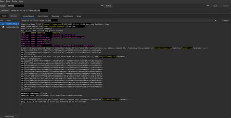 Nmap Local Open Port Scan Zaki S