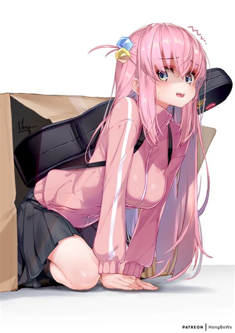 Gotoh Hitori Bocchi The Rock Drawn By Hong White Spider Danbooru