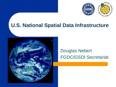 Ppt U S National Spatial Data Infrastructure Dokumen Tips