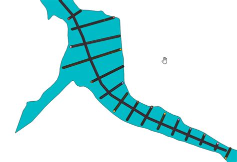 Qgis How To Extract Contour Lines From Bathymetry Profiles Mainly Cross Sections