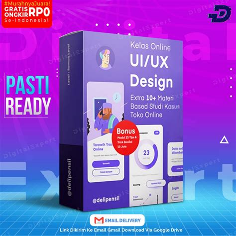 Jual UI UX DESIGN Class Belajar UI Web Design Lengkap Shopee Indonesia