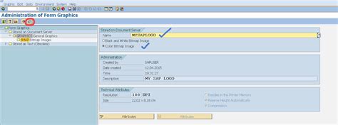 TECHSAP Smartform Displaying A Logo On A Smartform Window