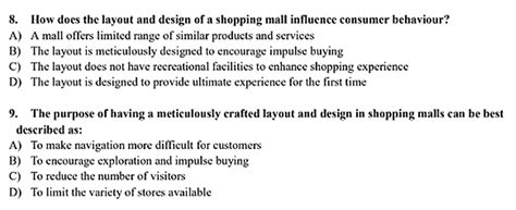 8 How Does The Layout And Design Of A Shopping Mall Influence Consumer B