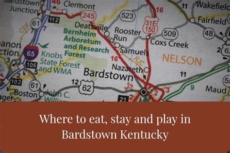 Bardstown Ky Maps At Lisa Bassett Blog