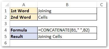 Excel CONCATENATE Function Combine Columns In Cells Excel Unlocked