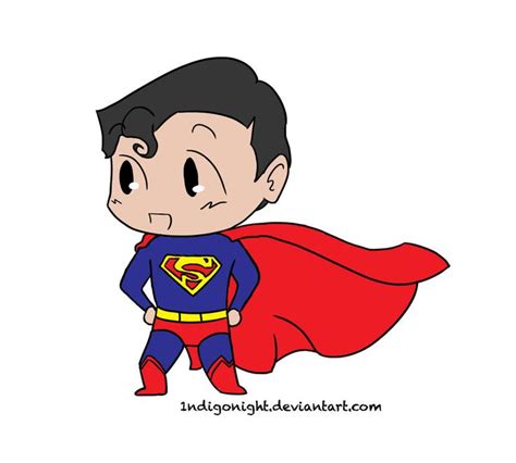 Chibi Superman By Ndigonight On Deviantart Chibi Superman Chibi Superman