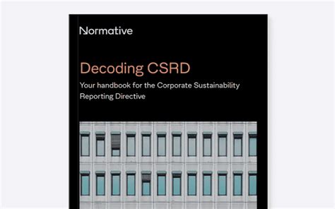 What Is A Csrd Double Materiality Assessment Normative
