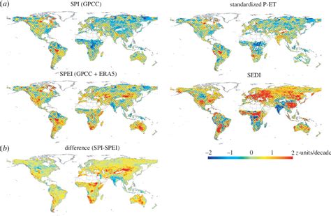 Figure 1 From Global Drought Trends And Future Projections Semantic