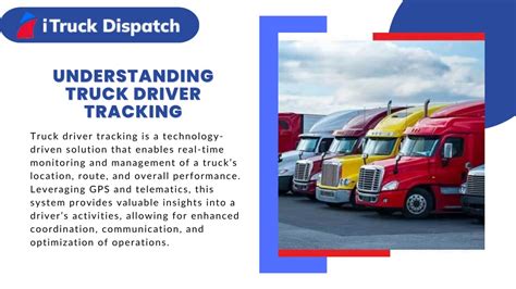 PPT Truck Driver Tracking A Guide To Precision Logistics PowerPoint Presentation ID