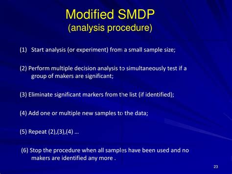 Ppt Sequential And Multiple Hypothesis Testing Procedures For Genome Wide Association Scans