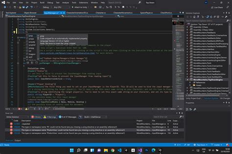 The Type Or Namespace Name Photonview Could Not Be Found Photon Engine