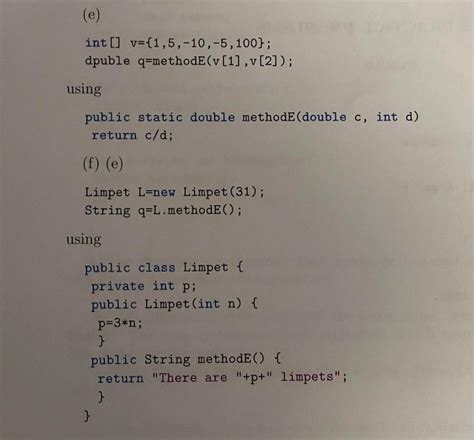 Solved Java Question Determine The Value Of Q In Each Of