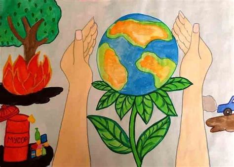 Рисунки на экологическую тему для школьников и дошкольников