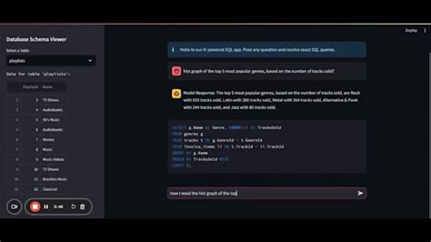 Create A Streamlit App To Transform Queries Into Sql With Ai By