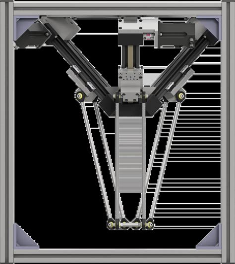 3 Axis Delta Robot Workspace 360 Or 600 Mm
