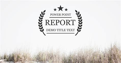 Шаблон отчета Powerpoint Шаблоны презентаций Включая доклад и
