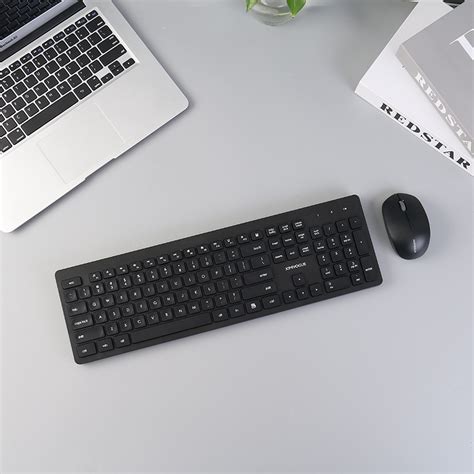 Wireless Mouse Keyboard Set IK Black XimiVogue Malta