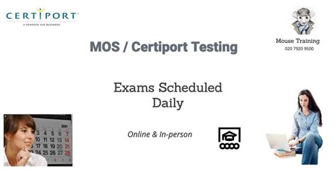 Mouse Training London Ltd On Linkedin Mos Certiport Daily Testing