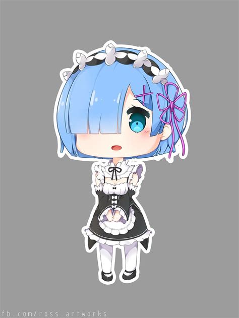 Chibi Rem ちびキャラ 作品 イラスト