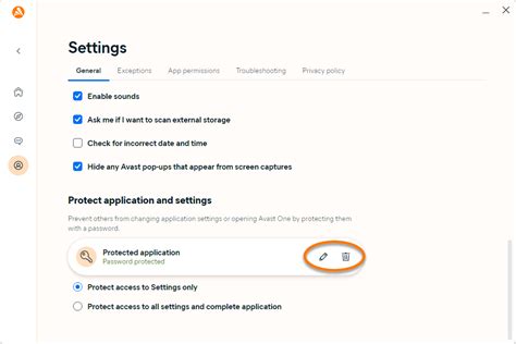 How To Protect Avast Antivirus And Avast One With A Password Avast