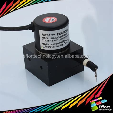 draw wire linear encoder horizontal angle sensor photoelectric distance