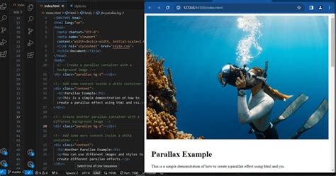 Creating Css Only Parallax Effects Step By Step Guide Dev Community