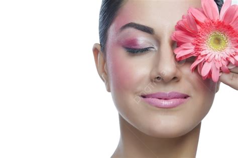 꽃을 든 아름다운 여인 사진 배경 및 무료 다운로드를위한 그림 Pngtree