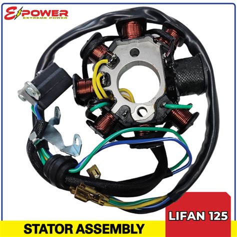 E Power Magneto Stator Coil Assembly For Lifan 125 Lazada Ph
