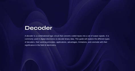 Decoder