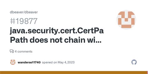 Curitycertcertpathvalidatorexception Path Does Not Chain With