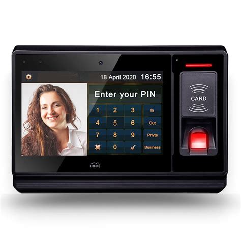 Linux RFID Time Attendance Machine Biometric Fingerprint Recognition Scanner RFID Access
