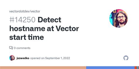 detect hostname at vector start time · issue 14250 · vectordotdev