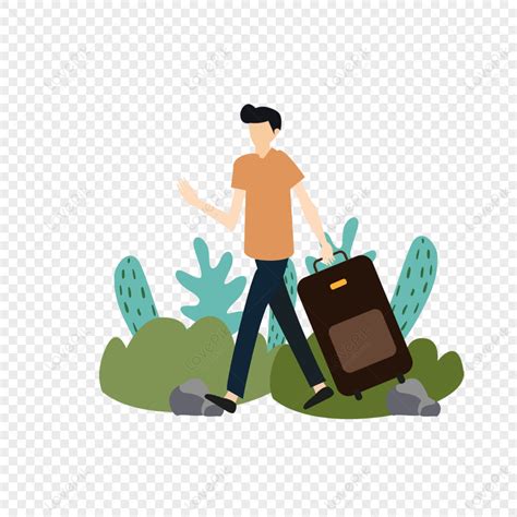 가방 일러스트 여행 손으로 그린 그림을 당겨여름수하물 Png 일러스트 무료 다운로드 Lovepik