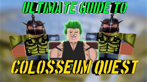 The Ultimate Guide To Colosseum Bartilo Quest Blox Fruits Youtube