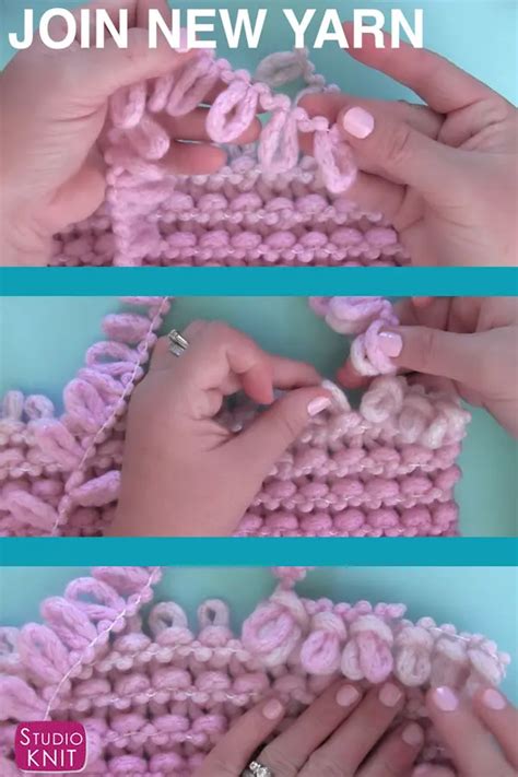 How To Hand Knit With Loop Yarn Studio Knit
