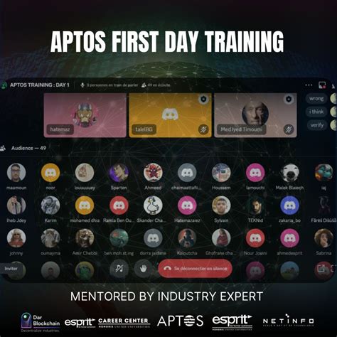 dar blockchain on linkedin darblockchain aptos esprit netinfo