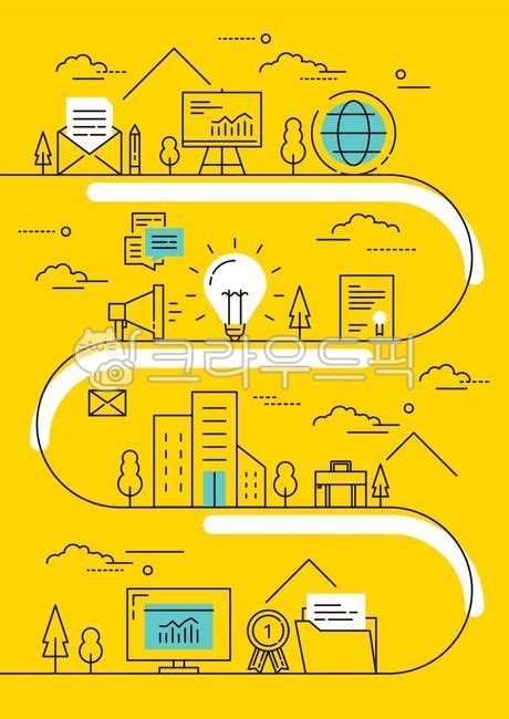 비즈니스 라인 백그라운드 배경 일러스트레이션 사진이미지일러스트캘리그라피 유자디자인작가
