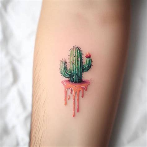 85 Captivating Cactus Tattoo Ideas To Smile In The Face Of Adversary