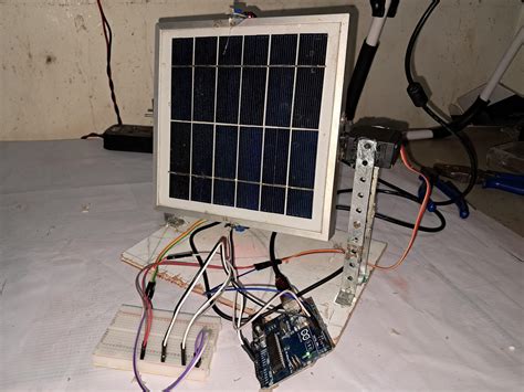 Solar Tracker Using Arduino Structables