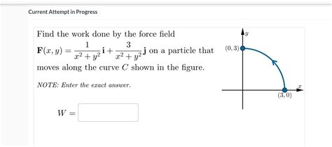 solved current attempt in progressfind the work done by the