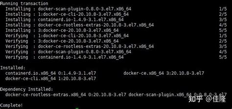Docker 在 Centos7 上安装 知乎