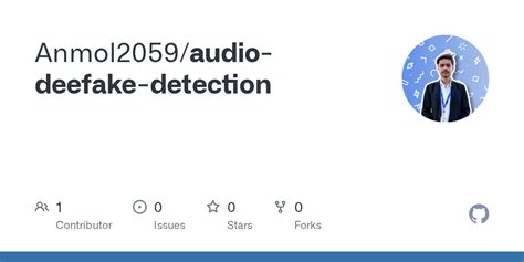 Github Anmol2059audio Deefake Detection