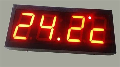 On Off Digital LED Room Temperature Display Size Dimension Inch At Rs Piece In Pune