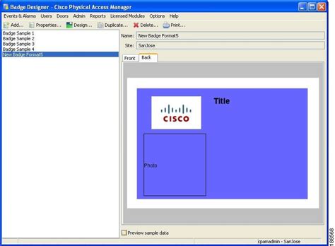 Cisco Physical Access Manager User Guide Release Configuring Personnel And Badges