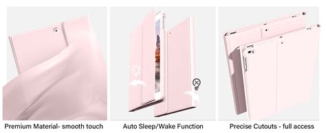 Amazon Com ZKTUYU Keyboard Case For IPad 9 7 Inch IPad 6th 5th Generation 2018 2017 IPad Air 2