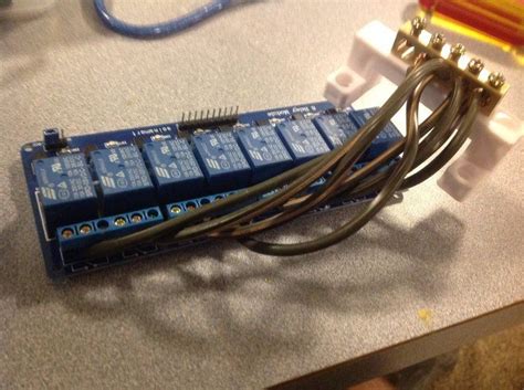 Christmas Lights Using 8ch Relay With Arduino Christmas Lights Arduino Arduino Projects