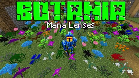 Mana Lenses Botania Pt 12 [minecraft 1 15 Mod Guide] Youtube