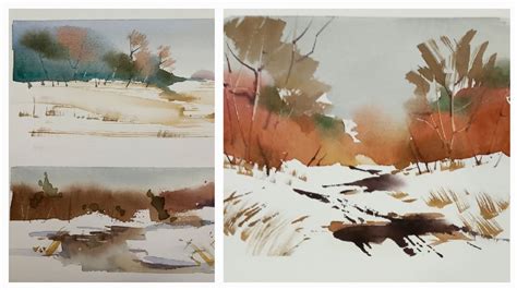 Просили акварель для начинающих смотрим и рисуем вместе Youtube