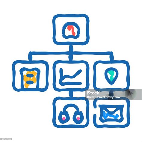 Information Architecture Ux Ui Design Icon Doodle Illustration Stock Illustration Download