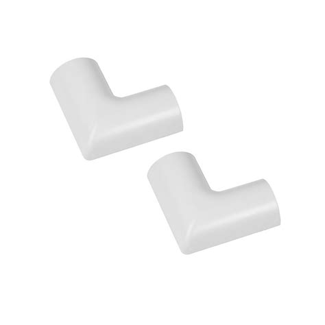 D Line White H 15mm W 30mm Trunking Coupler Pack Of 2 Diy At Bandq
